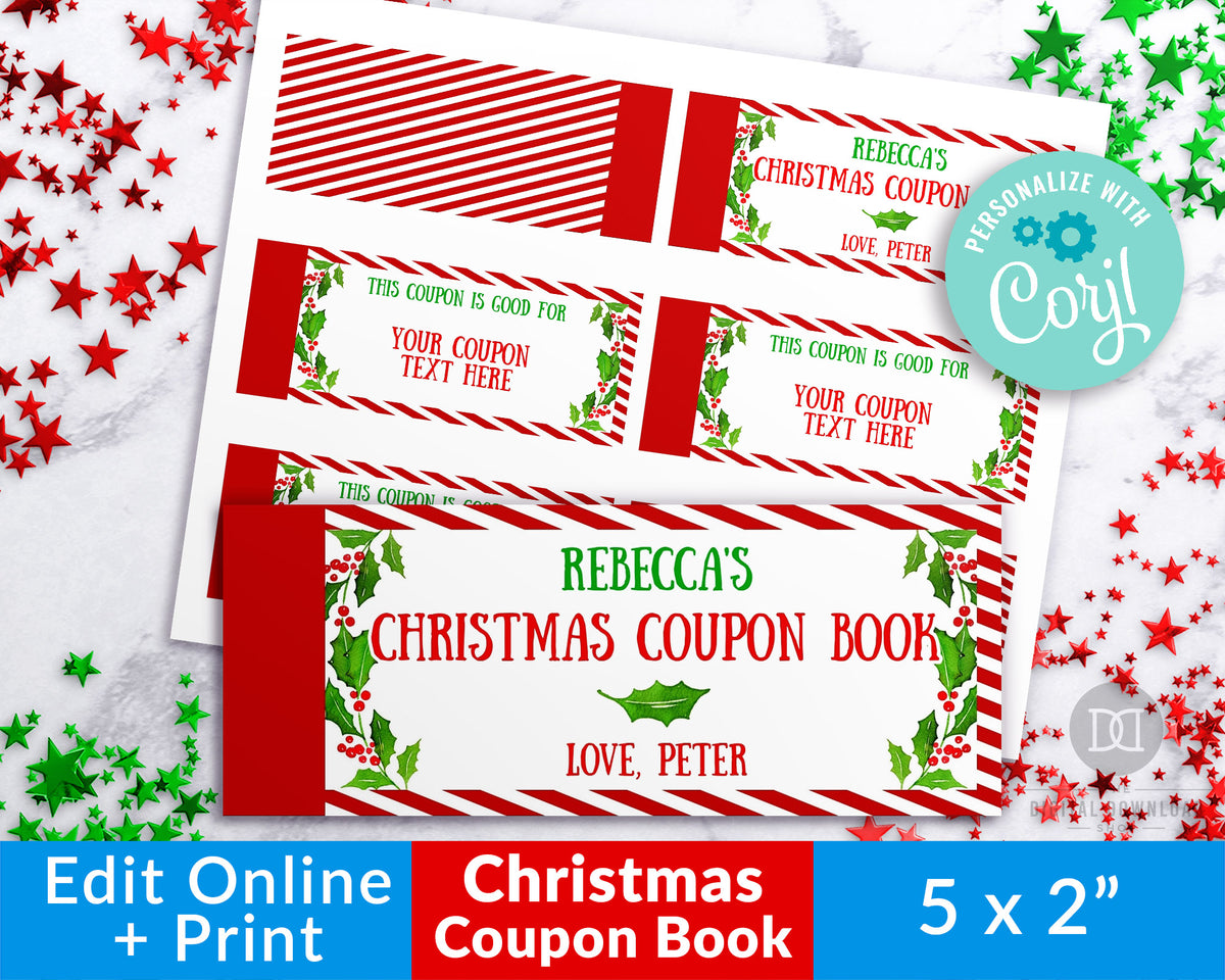 Christmas Coupon Template