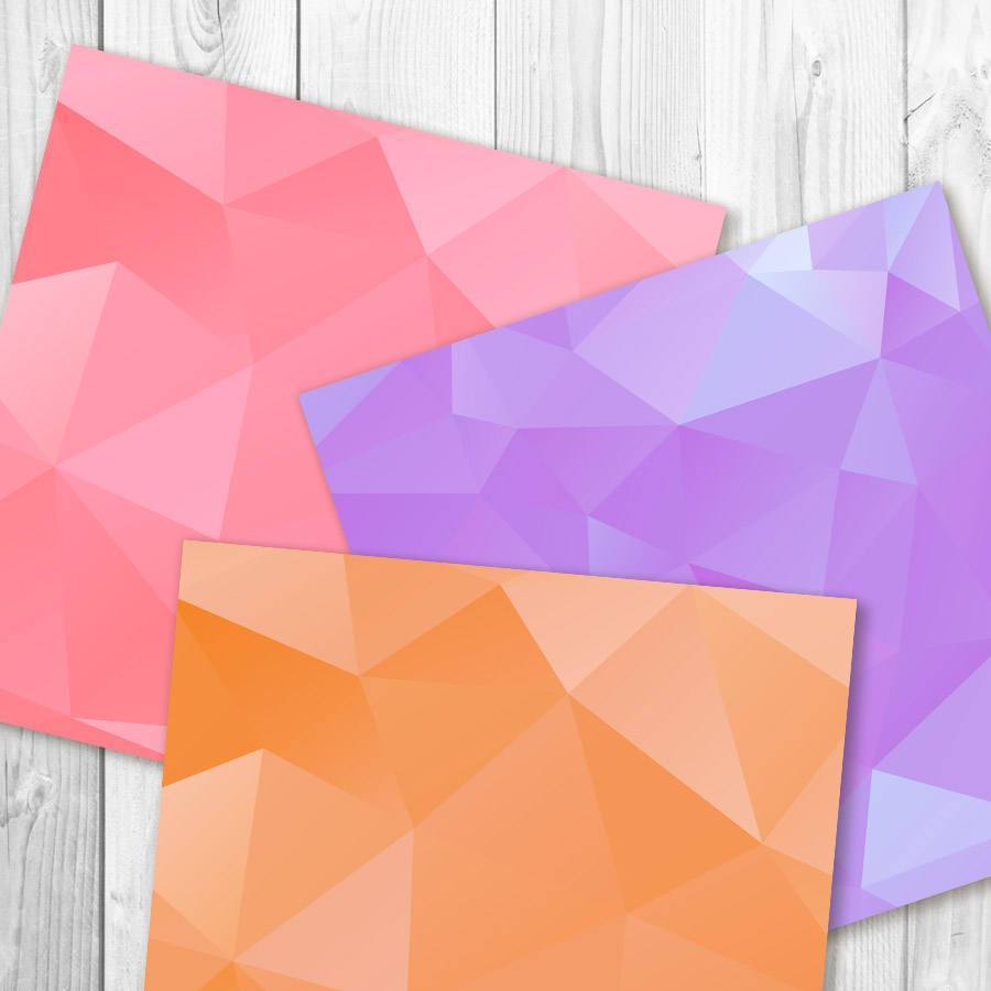 Geometric Digital Paper | The Digital Download Shop