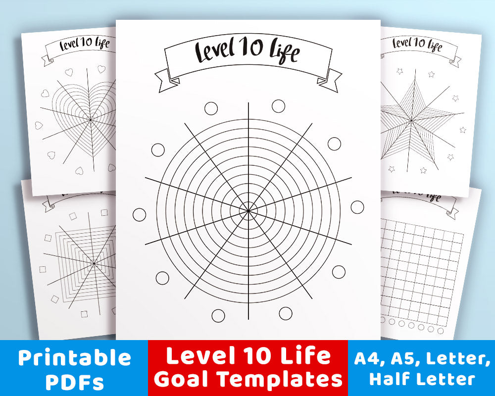 Level 10 Life Printable Bundle | The Digital Download Shop